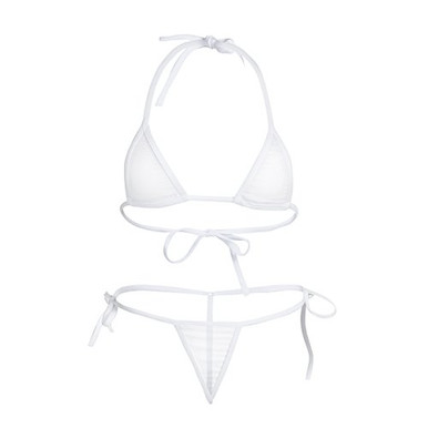 YiZYiF Womens Brazilian Bikini Triangle Thongs G String Swimwear ...