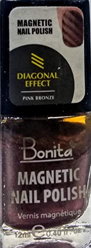 Magnetic Nail Polish Bronze Circle Effect - Warehousesoverstock