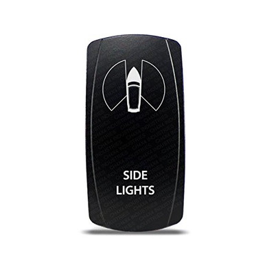 CH4X4 Marine Rocker Switch Side Lights Symbol- Red Led ...