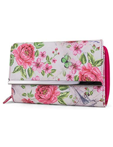 Mundi Big Fat Wallet Womens RFID Blocking Wallet Card Carrier Clutch ...