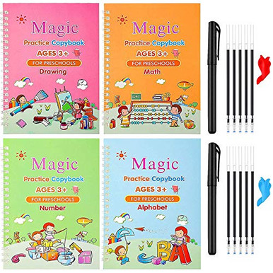 Magic Practice Copybook for Kids Handwriting Practice Books for Kids ...