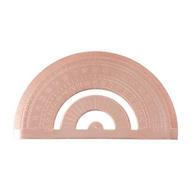LGQing Retro Copper Protractor Ruler Semicircle Drawing Measurement ...