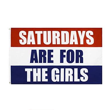 SeaISee Saturdays for The Girls Flag with 2 Grommets 3x5 Feet Polyester ...