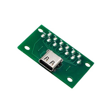 WLGQ USB 3.1 TYPEC Test Socket USB-C Female Adapter PCB Board Large ...