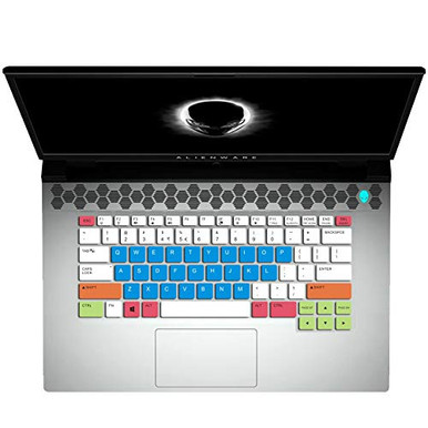 Leze - Keyboard Skin Cover Compatible with 15.6 inch Dell Alienware M15 ...