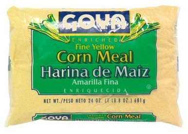 Goya Fine Yellow Corn Meal 24 oz - Harina de Maiz Amarilla 24 oz ...