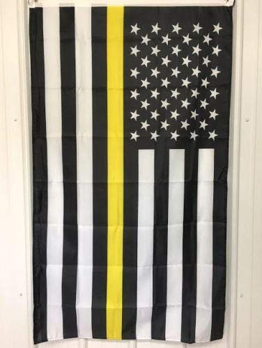 Superior LED Thin Yellow Line Flag 3x5 Tow Truck Driver Operator ...