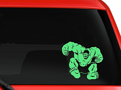 LA DECAL Incredible Hulk Super Hero Marvel Avengers Character Car Truck ...