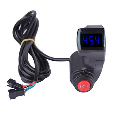 Labuduo Battery Voltmeter Thumb Accurate Bicycle Voltmeter for ...