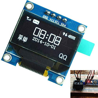 for Arduino OLED Display Module 0.96 inch IIC Serial White 128X64 I2C ...