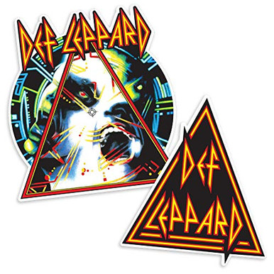 Popfunk Def Leppard Hysteria Rock Album Collectible Stickers ...