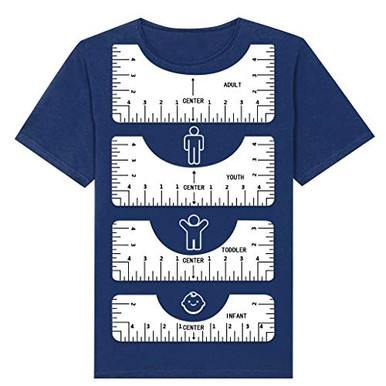 Tshirt Alignment Ruler Tshirt Ruler Guide Tool for Vinyl Placement PVC ...