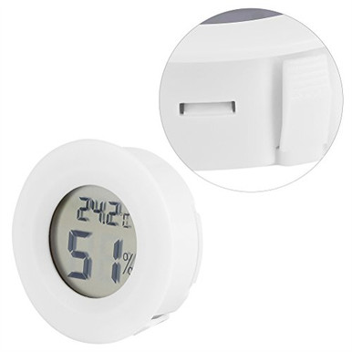 Digital Hygrometer Temperature Humidity Meter with LCD Display Screen ...
