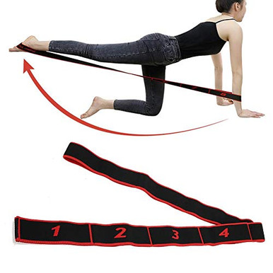 Resistance Loop Exercise Bands Hip Yoga Fitness Workout Stretch Strap ...