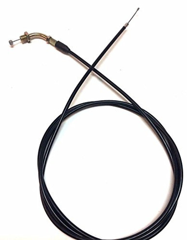 48 Inch Curved Tip Throttle Hook Cable Mini Harley 49cc 2 Stroke ...