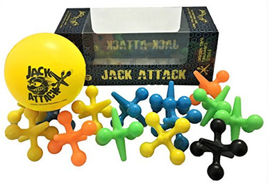 Jack Attack Big Jacks Game Set 15 Jacks 1 Ball and a Bag Play Your ...