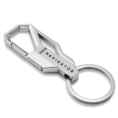 iPick Image Lincoln Navigator Silver Snap Hook Metal Key Chain Keychain ...