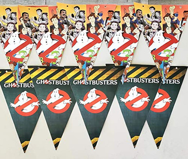 PARTY CO Ghostbusters The Ghostbuster Slimer 8FT 2-Sided 10 Flags ...