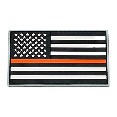 HSD Thin Red Line Morale Patch Supporting Firefighters and First ...