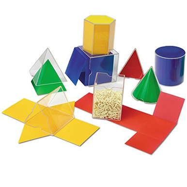 Learning Resources Folding Geometric Shapes - Warehousesoverstock