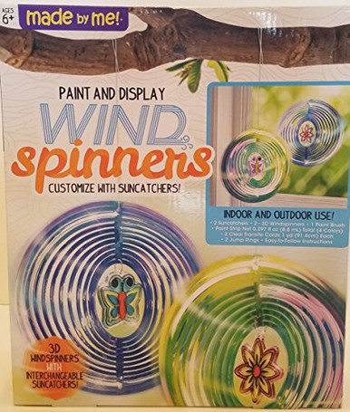 Paint And Display Wind Spinners -Customize With Suncatchers- - 2 ...