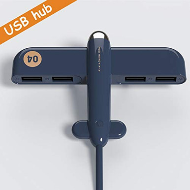 Cute Aircraft Styling USB hub - Ultra Slim USB 2.0 Portable Data Center ...