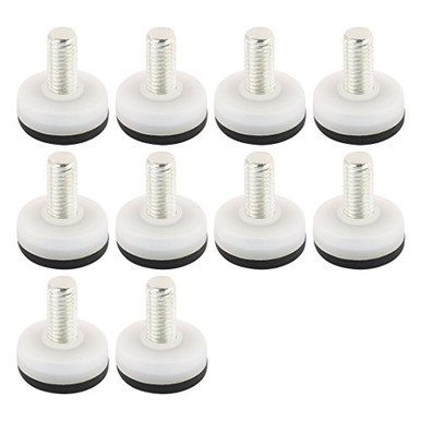 uxcell Plastic Base Furniture Adjustable Leveling Foot Floor Protector ...
