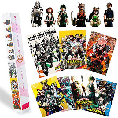 GTOTd My Hero Academia posters anime poster?8 PCS/ 4 Series?multi size ...