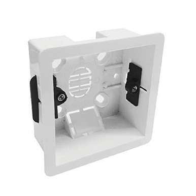 5 x Dry Lining Back Box Flush Wall Pattress Single 1 Gang Electric ...