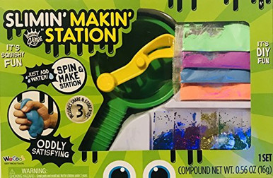 Toy Slime Slimin' Makin Station! Just Add Water! Spin & Make Station ...