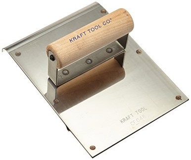 Kraft Tool CF046 Stainless Steel Hand Edger/Groover 1/2-Inch Radius ...