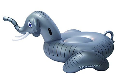 Swimline Giant Elephant Pool Float - Warehousesoverstock