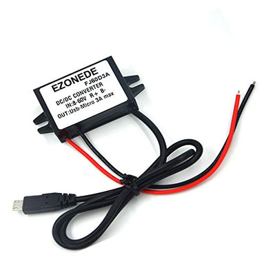 Stayhome 1PCS DC-DC Step-Down Regulator 12V 24V 36V 48V to 5V 3A Volt ...