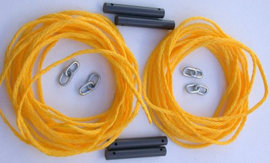 Home Court Portable Set Guy Line Ropes - RDLG -Yellow ...