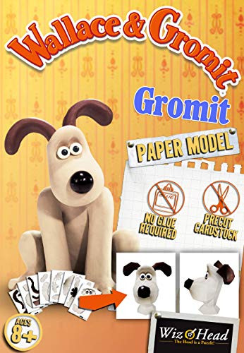 Wallace and Gromit - Gromit Paper Craft Model Aardman Series 3D ...