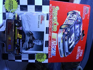 NASCAR 2 Stock CAR Rusty Wallace with Collectors Card Picture and ...