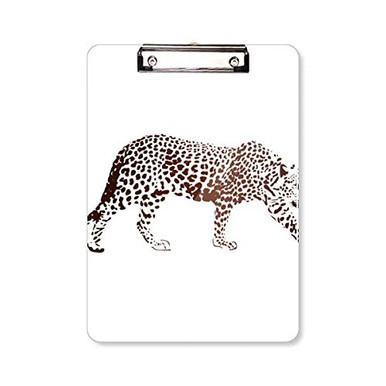Cheetah Brown Animal Clipboard Folder Writing Pad Backing Plate A4 ...