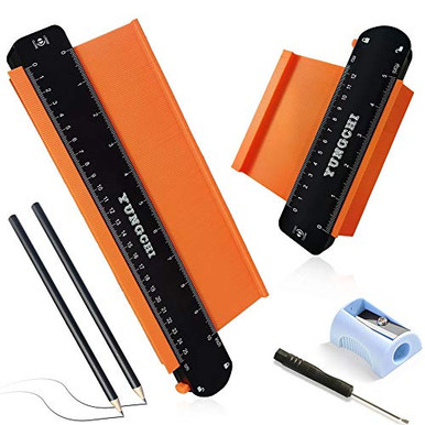 Contour Gauge with Lock - YUNGCHI 2 Wide Contour Gauge Duplicators Set ...