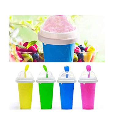 TOPWA 2021 DIY Homemade Smoothie Cups Freezes Drinks Cup Double Layer ...