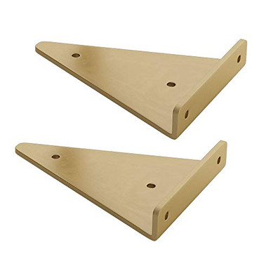 Golden Bracket Bracket Wall Rack S-Shaped Clapboard Support Frame Fixed ...