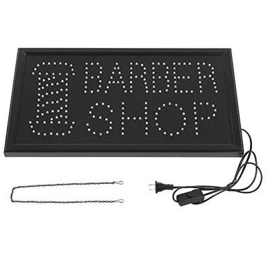 Vbestlife LED Neon Sign Color Light Electric Display Barber Shop Sign ...