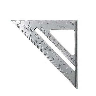 Carpenter Square 7-inch Aluminum Rafter Carpenter Triangle Square ...