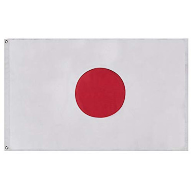 FLAGBURG Japan Flag 3x5 FT Japanese Flags with Embroidery Pattern ...