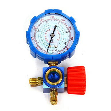 Single Manifold Gauge Hose Manometer Valve Air Conditioning Charging ...