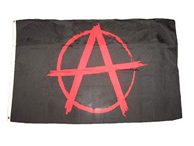 JumpingLight 3x5 Anarchy Punk Rock Circle Premium Quality Flag 3x5 ...