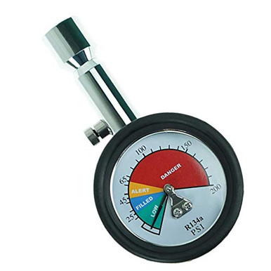 AiCooler R134a A/C Refrigerant Diaphragm Type Quick Check Gauge with ...