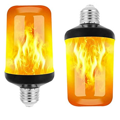 AVBDJOY LED Yellow Flickering Fire Flame Effect Light Bulbs - Upgraded ...