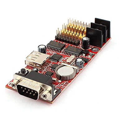 IIVVERR LED Display U-disk USB Port DB9 Male Controller Converter Board ...