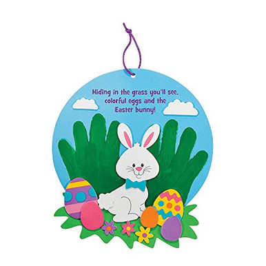 Handprint Easter Sign Craft Kit - Crafts for Kids and Fun Home ...