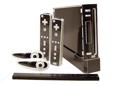 3D Carbon Fiber Black - Air Release Vinyl Decal Faceplate Mod Skin Kit ...